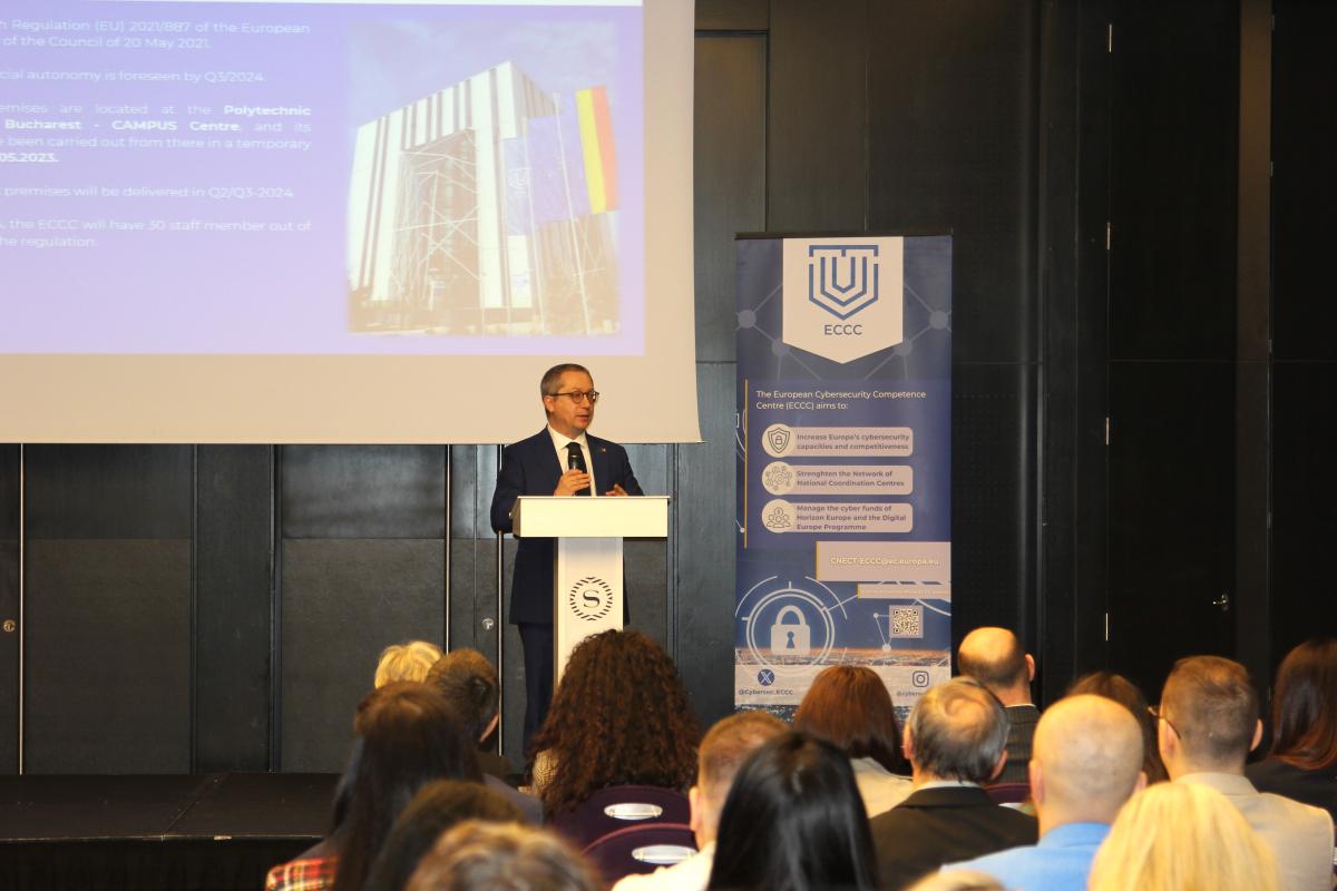 European Cybersecurity Competence Centre (ECCC) held its first Info Day ...