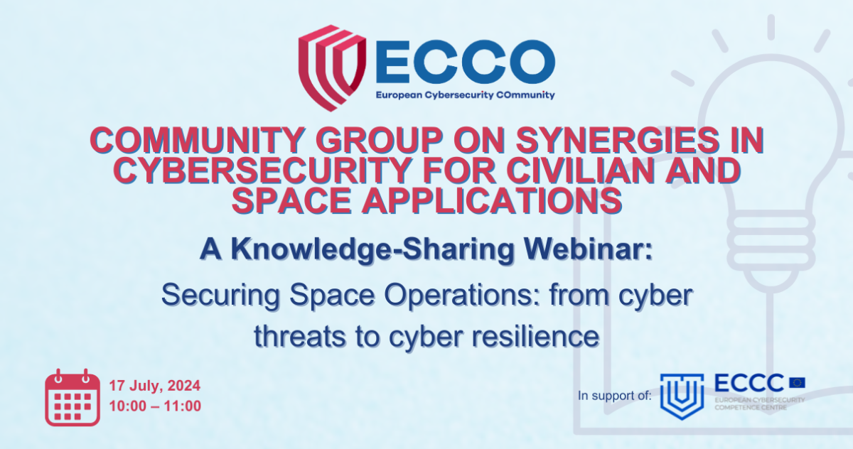 Securing Space Operations: from cyber threats to cyber resilience, 17 ...