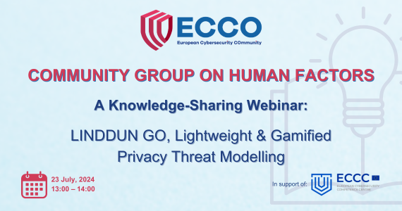 LINDDUN GO, Lightweight & Gamified Privacy Threat Modelling, 23 July ...